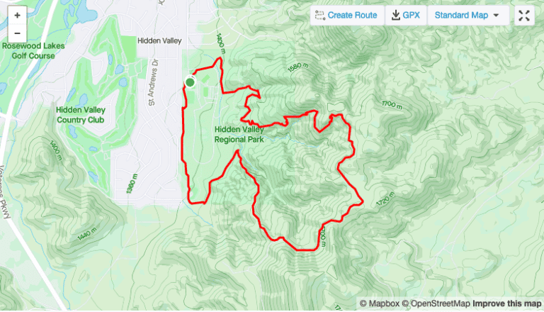 Hidden Valley Upper Loop - Reno Running Company