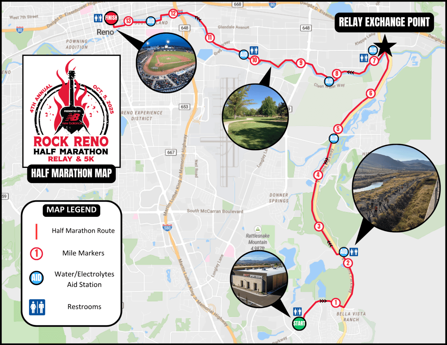 Course & Relay Information - Reno Running Company